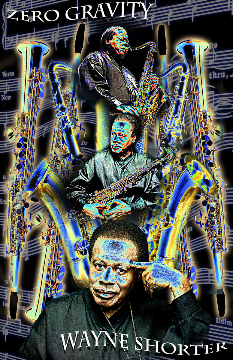 Wayne Shorter "Zero Gravity" D-3 – Musicarthistory.net