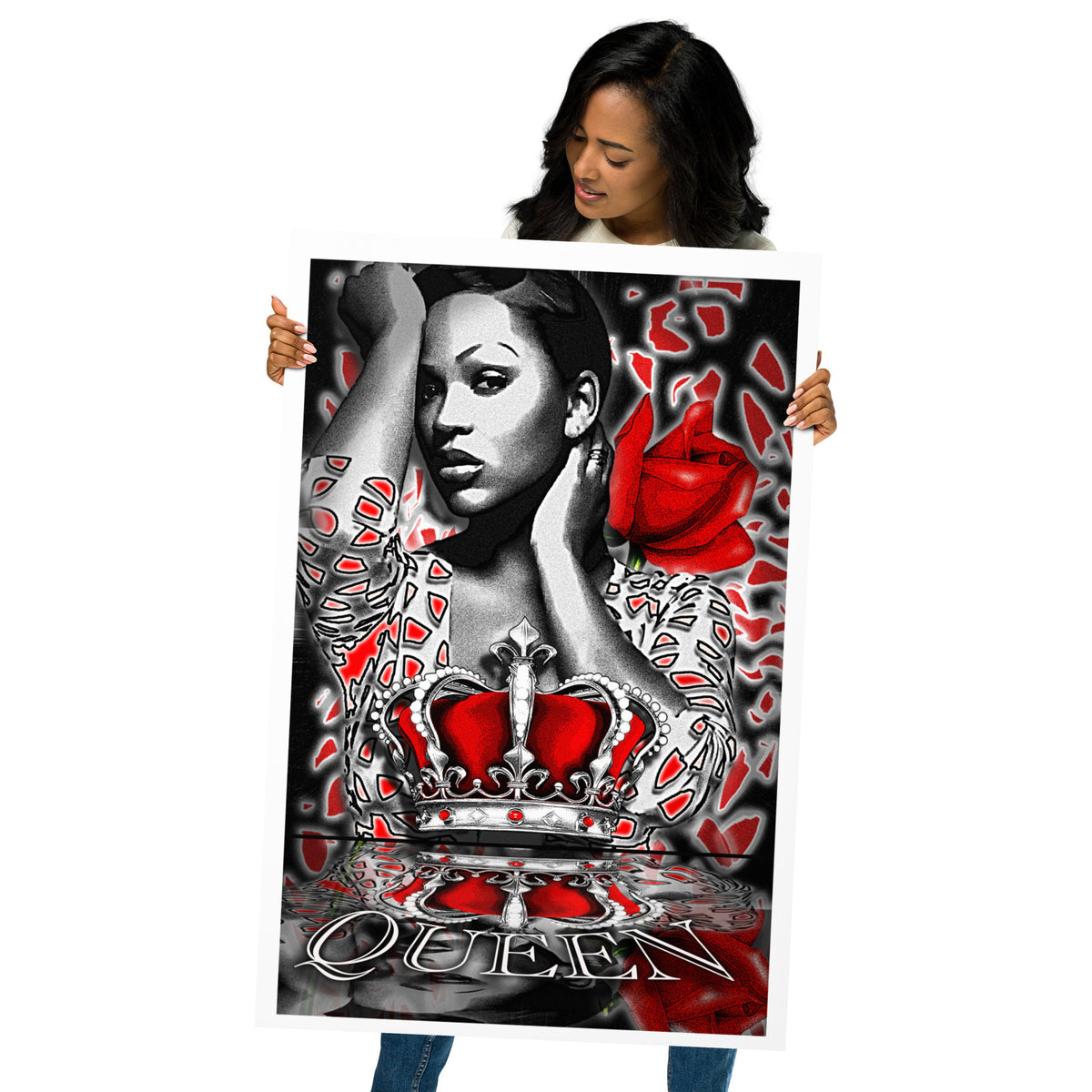 Meagan Good "Queen" D-1 Poster – Musicarthistory.net