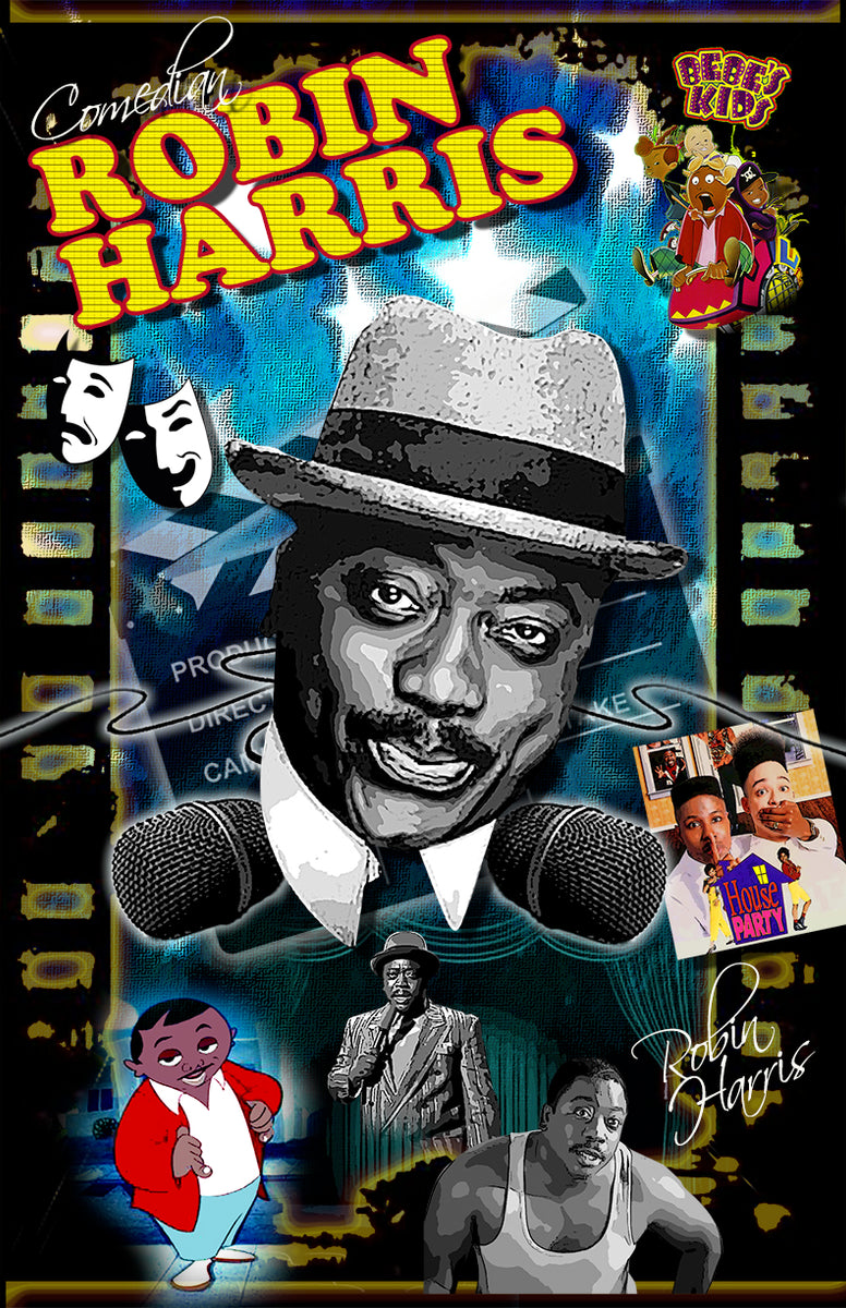 Robin Harris "Collage" D-1 (Print) – Musicarthistory.net