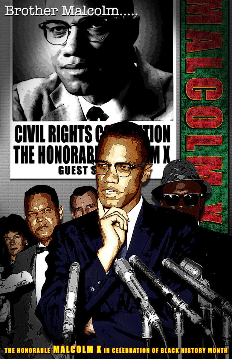 Malcolm X "Brother Malcolm..." D-3 – Musicarthistory.net