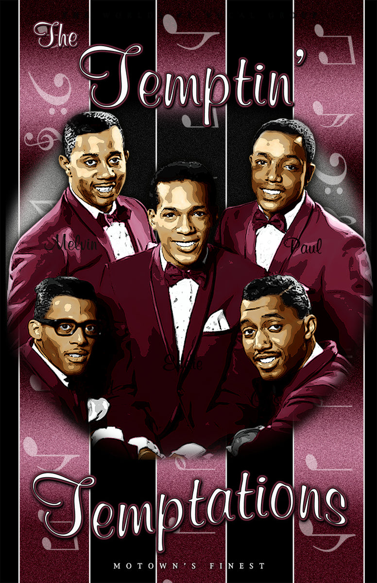 The Temptations "Temptin'" D-4 – Musicarthistory.net