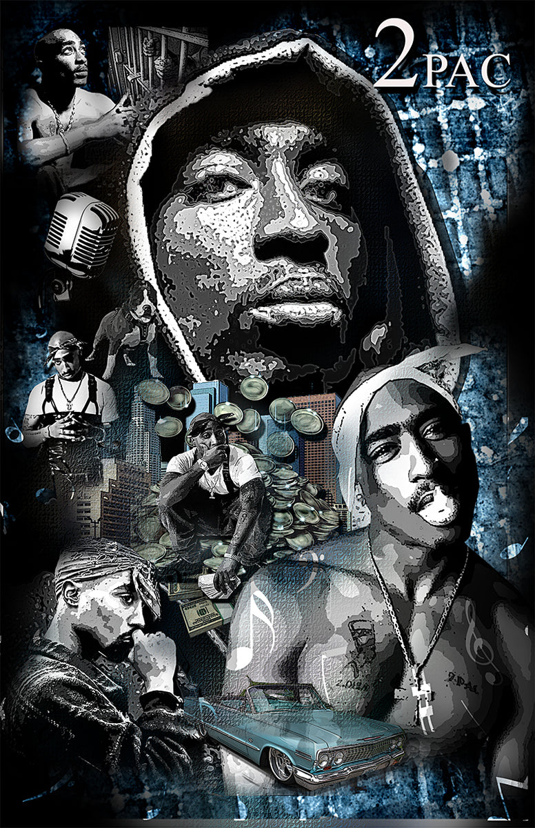 Tupac "Collage" D-6 – Musicarthistory.net