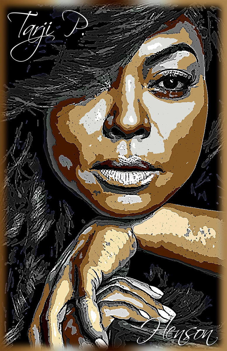 Taraji P. Henson "Tribute" D-1a (Print) – Musicarthistory.net