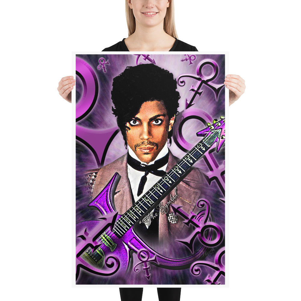 PRINCE "THE SYMBOL" D-9A. Poster – Musicarthistory.net